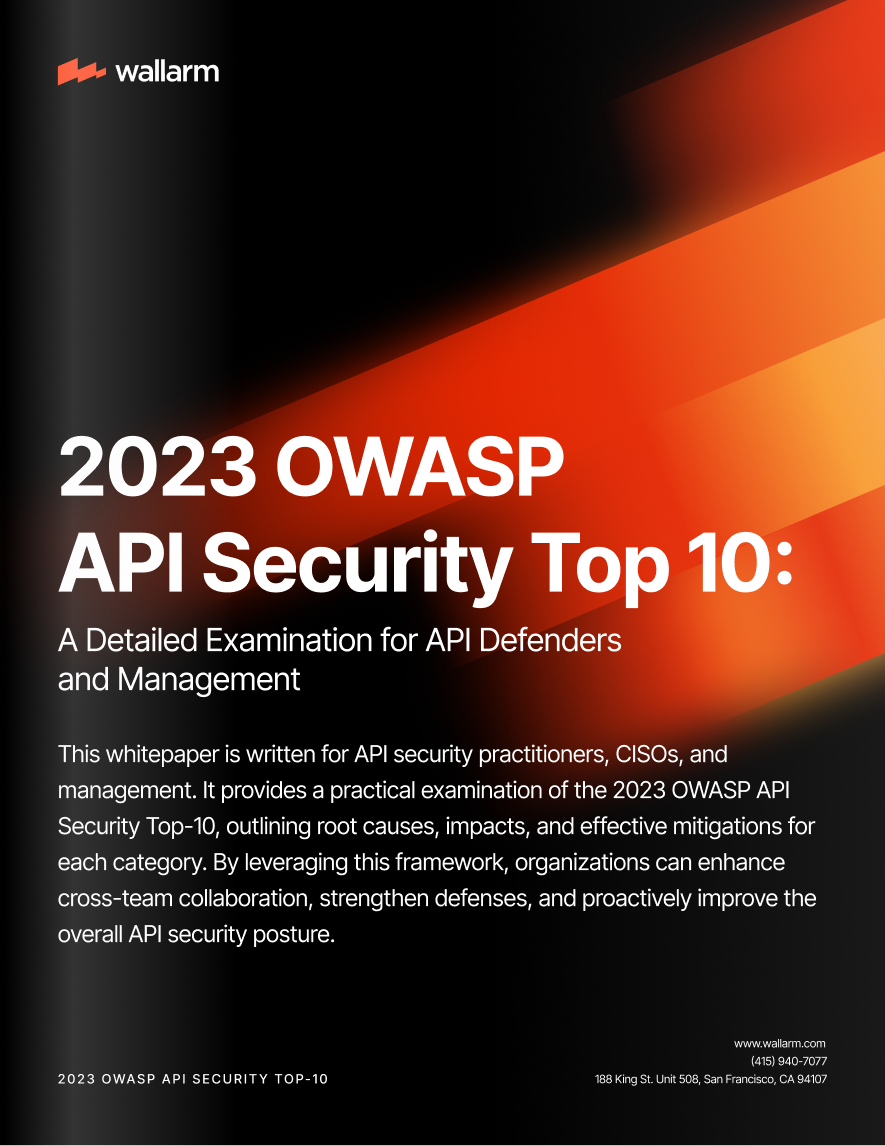 2023 OWASP API Security Top 10 - Wallarm